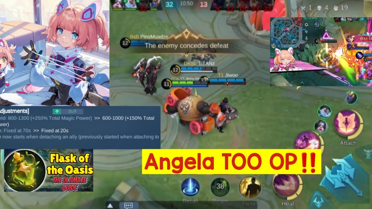 Angela Fast Cooldown Combo with Alucard 🔥 @MobileLegends5v5MOBA - YouTube