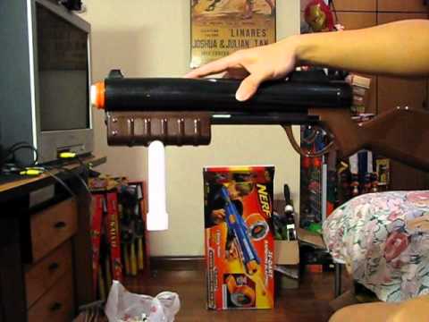 Modified ERTL Pump Action Shotgun PAS - YouTube