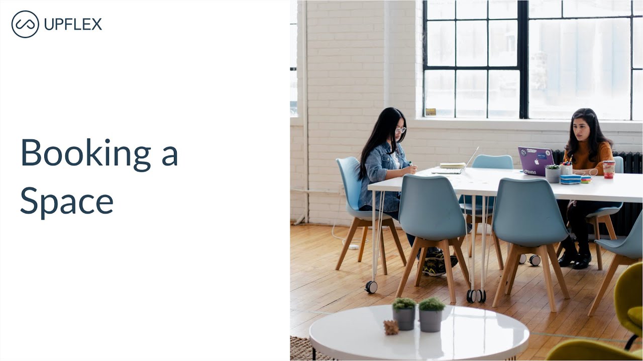 Upflex App - Book a Space - YouTube