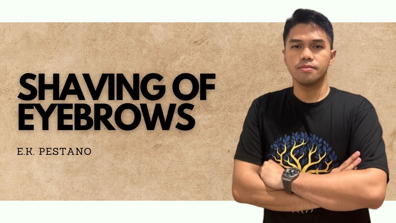 Q&A: OKAY LANG BA MAG SHAVE NG EYEBROWS? - E.k. Pestaño - YouTube