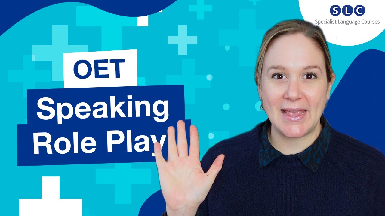 OET Speaking ROLE PLAY - YouTube