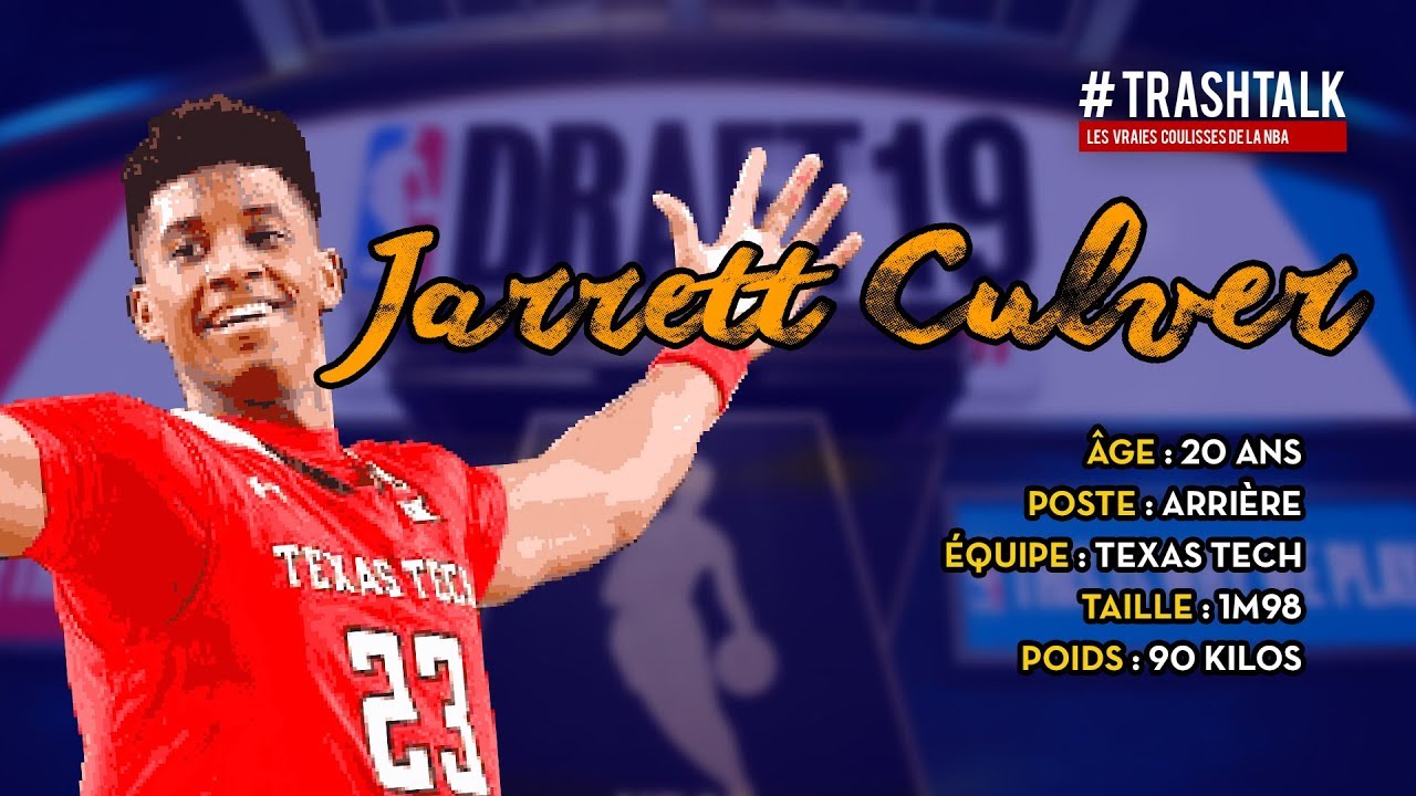 Draft NBA 2019 : Jarrett Culver, le profil - YouTube