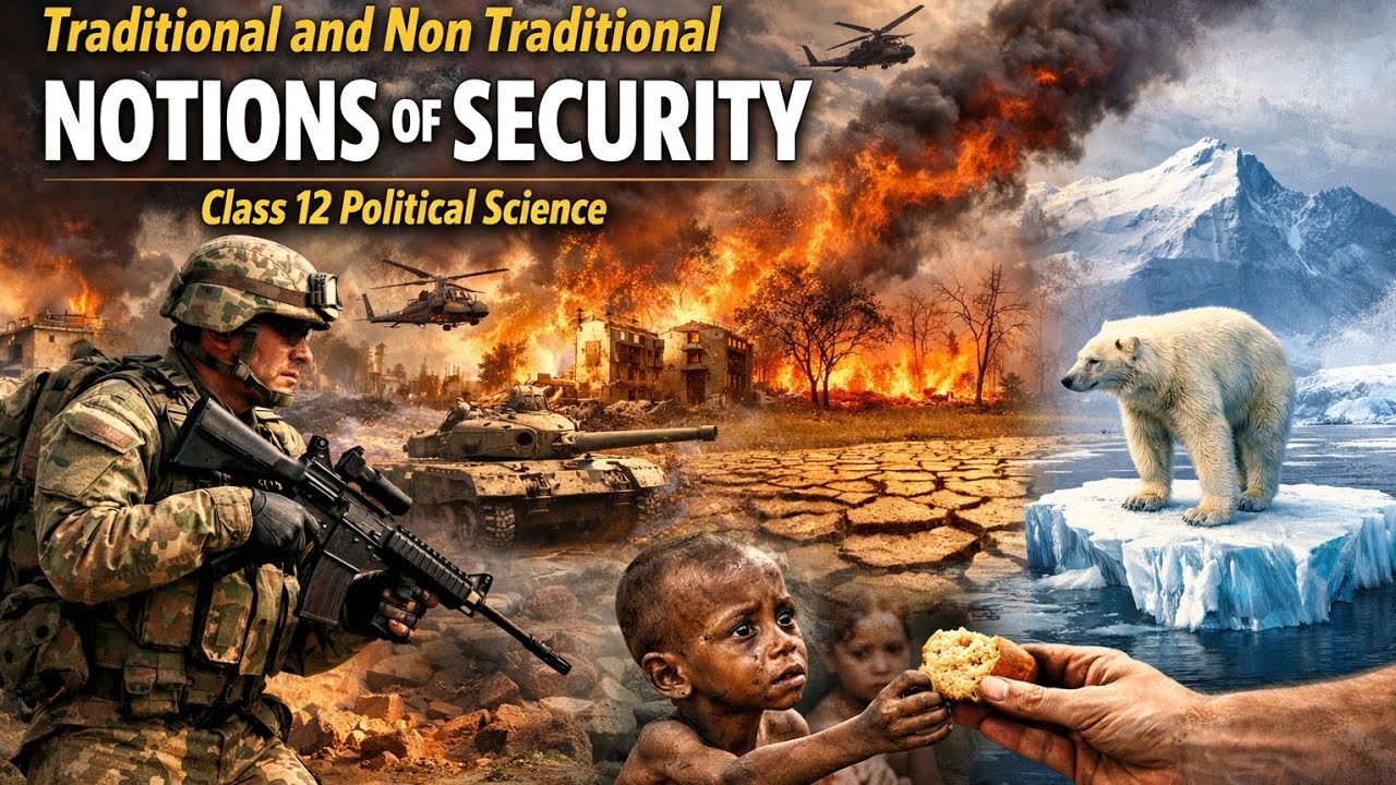 Traditional and Non Traditional Notions of Security - Class 12 ...
