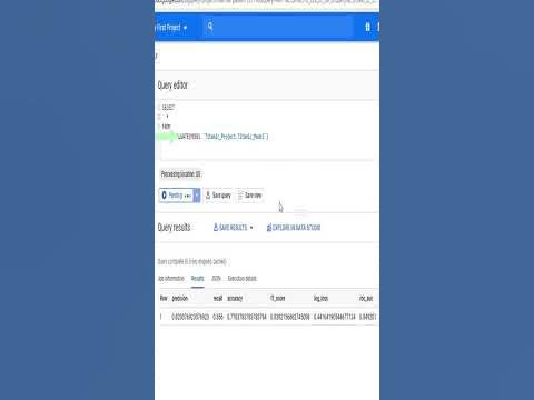 Logistic Regression Using SQL - BigQuery Machine Learning - YouTube