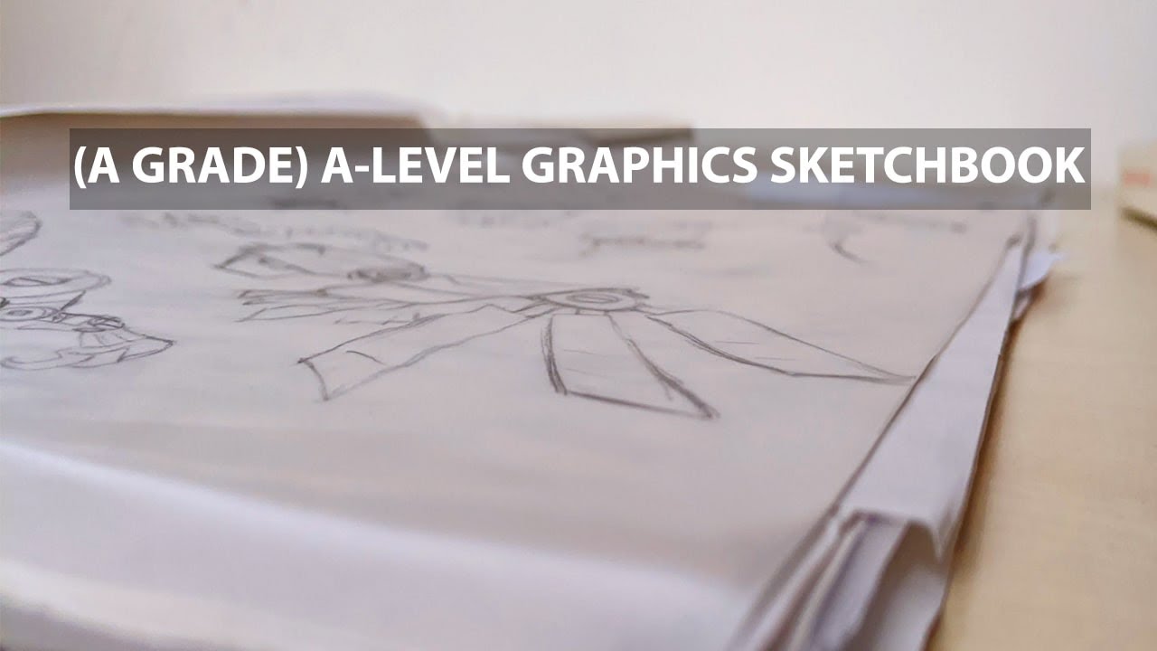 My (A Grade) A-level Graphic Design Sketchbooks. - YouTube