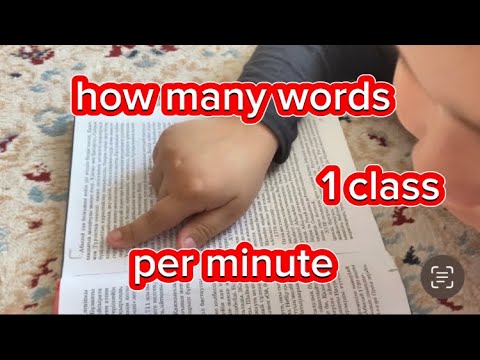 How many words per minute - YouTube