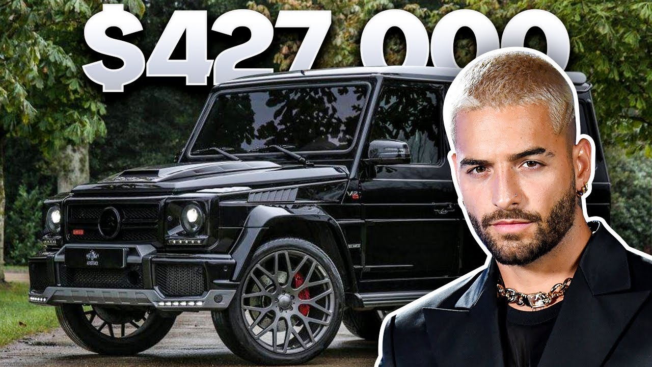 Inside Maluma's Luxury Car Collection! - YouTube
