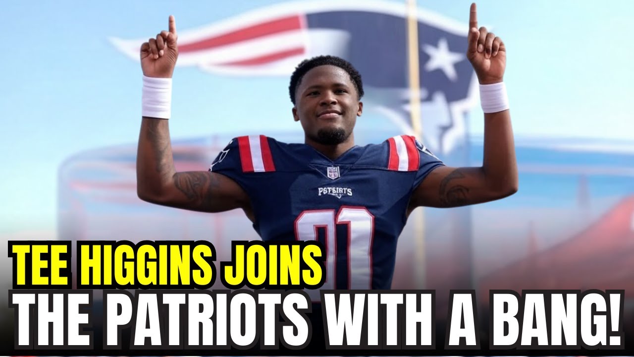 RECEIVER REVOLUTION: Tee Higgins WELCOMED by MASSIVE crowd at Patriots ...