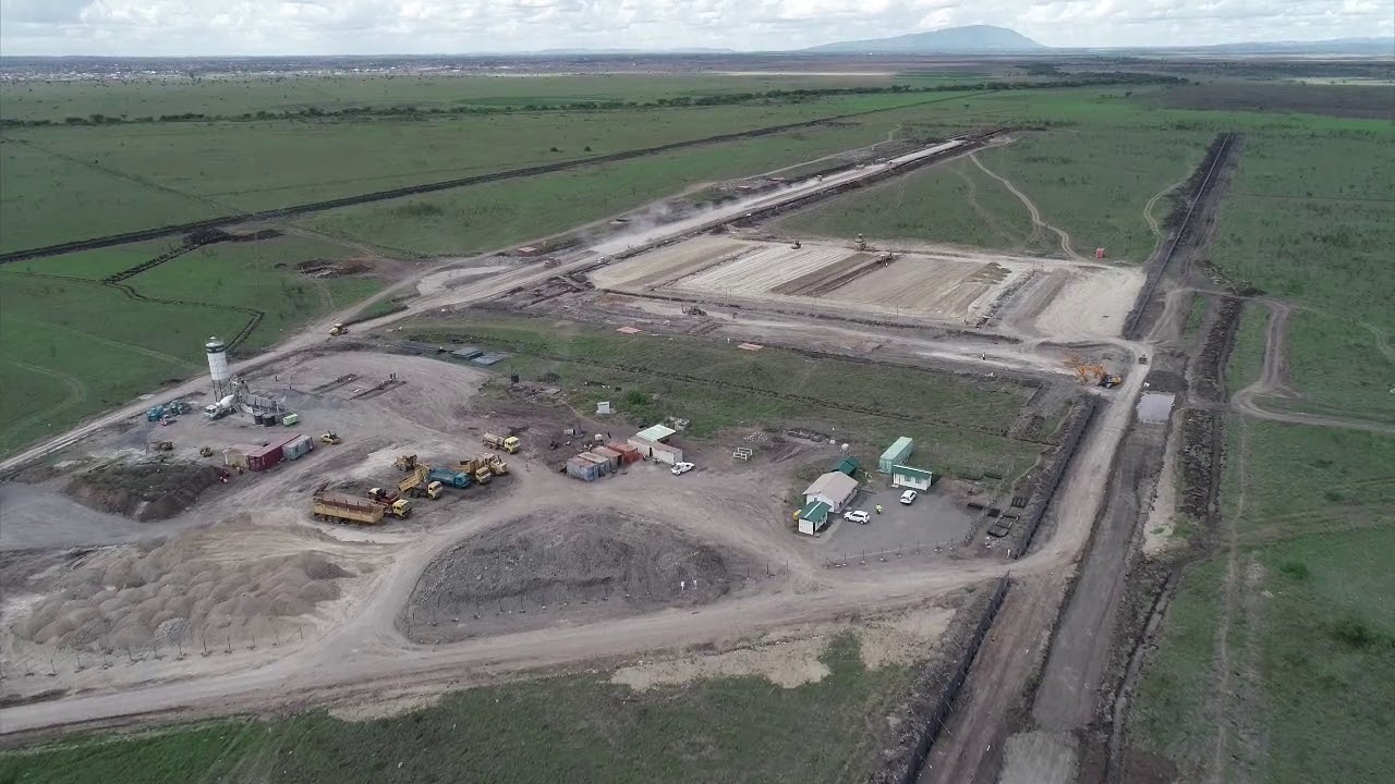 Nairobi Gate Industrial Park Construction 1 - YouTube