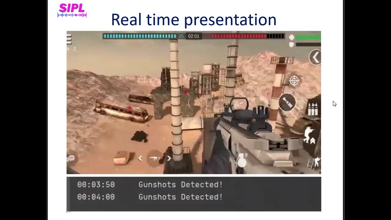 Gunshot Detection in Video Games - Demo - YouTube