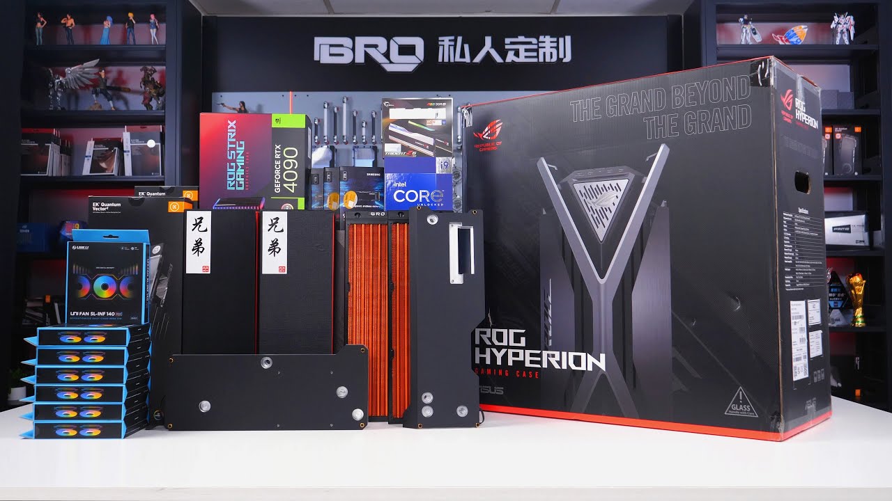 「BRO」4K PC Build Asus ROG Hyperion GR701 With 13900K+RTX4090.华硕玩家国度创世神机 ...