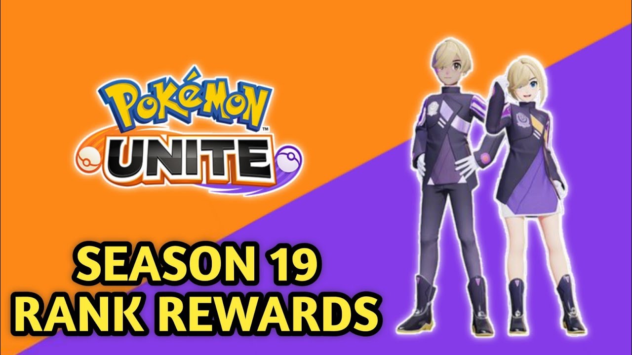Season 19 Rank Reward Pokemon Unite | New season rewards 🤩 | New ...