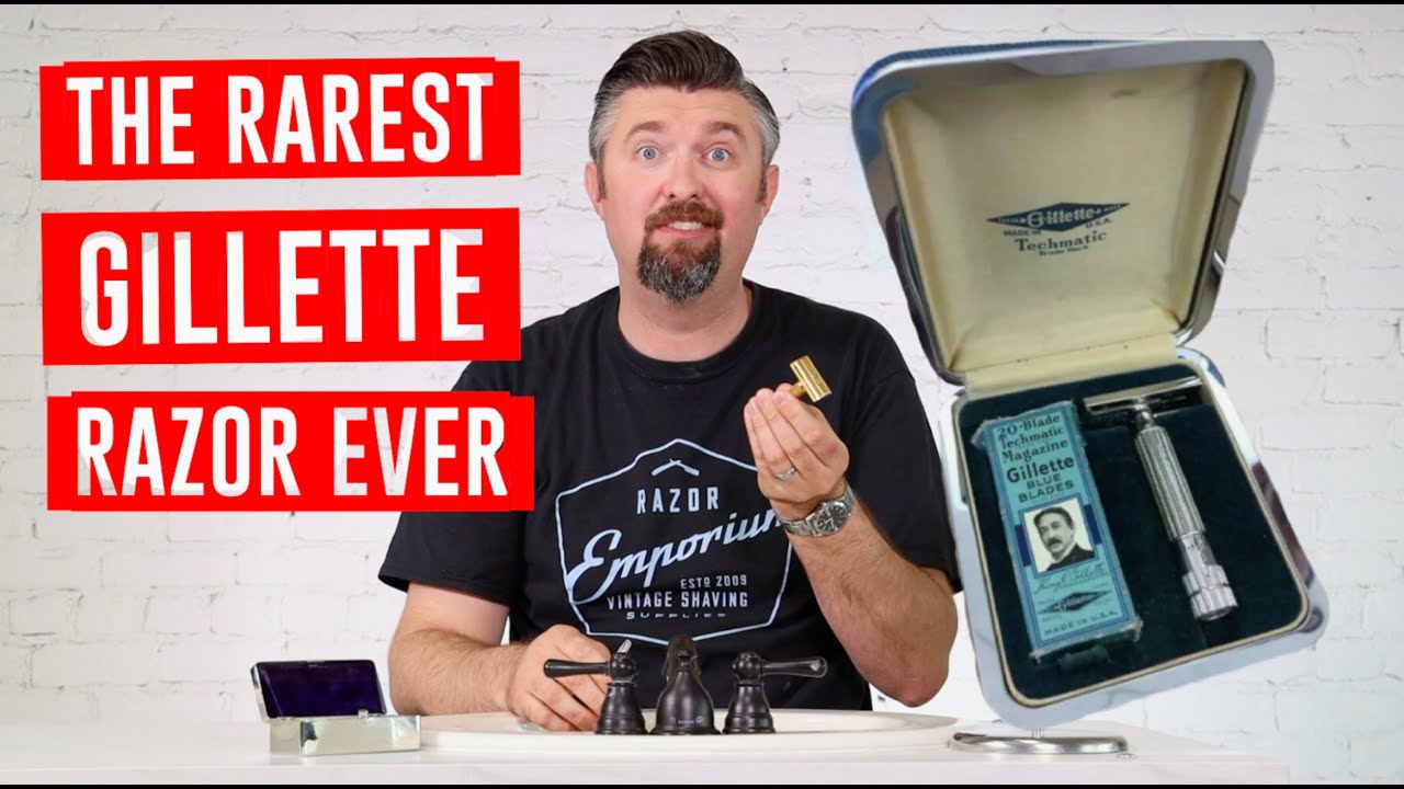 The RAREST Gillette Razor - So Rare I Don't Even Own One! Razor Archive ...