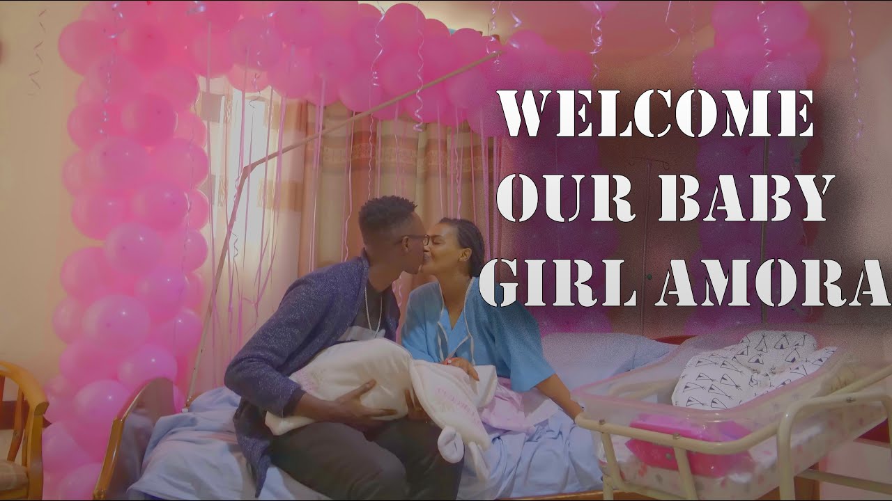 WELCOME OUR BABY GIRL AMORA !!! /Emotional !!!! Fleury & Janet - YouTube
