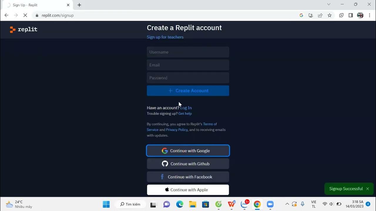 HƯỚNG DẪN CÀI ĐẶT VÀ SỬ DỤNG REPLIT TRÊN MÁY TÍNH ĐỂ LẬP TRÌNH PYTHON ...