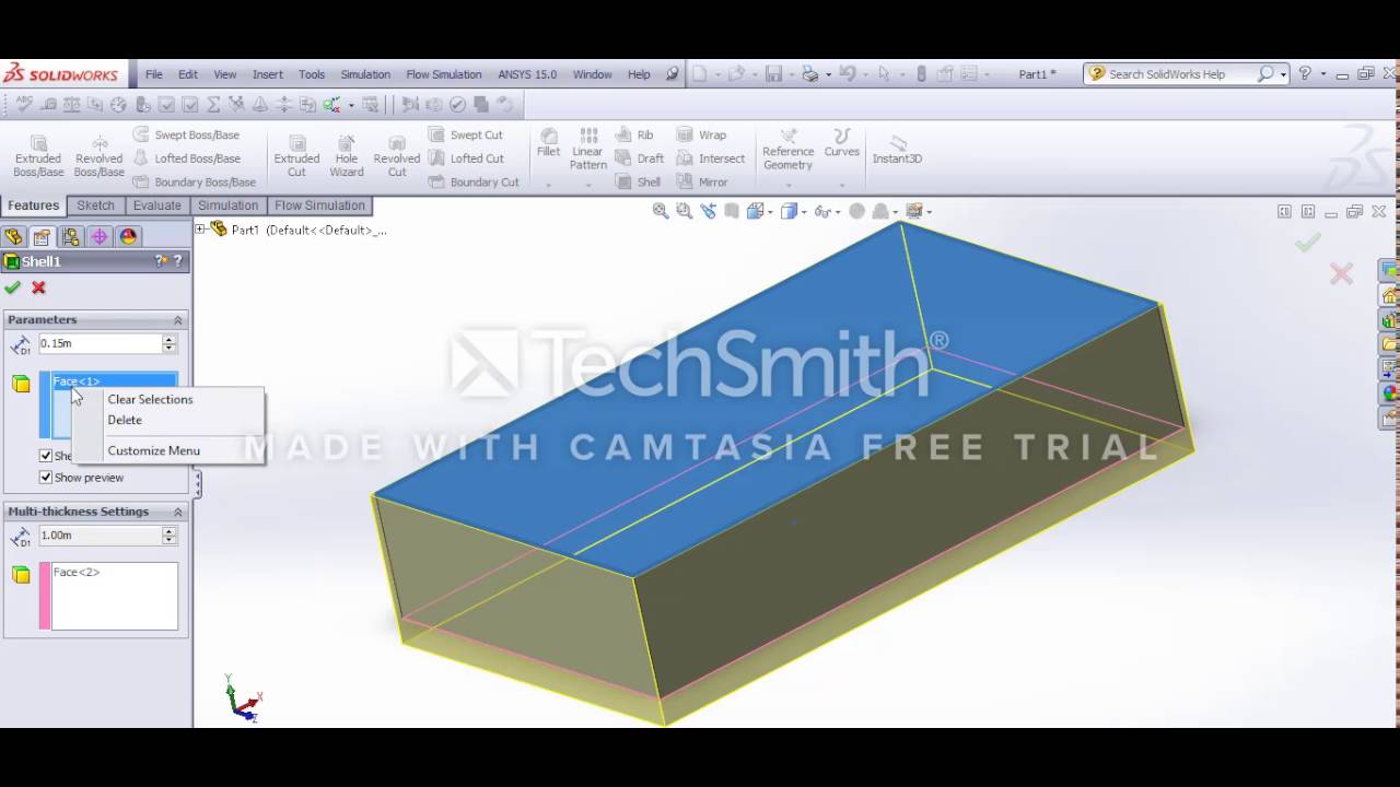 Solidworks basics learning through examples(house part 2)(beginner ...