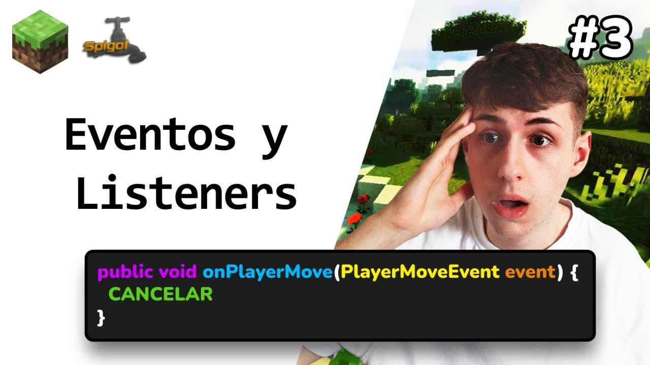 Escuchar eventos de Minecraft - Spigot Listeners - YouTube