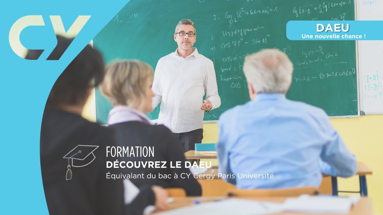 Découvrir le DAEU, l'équivalant du bac à CY Cergy Paris Université ...