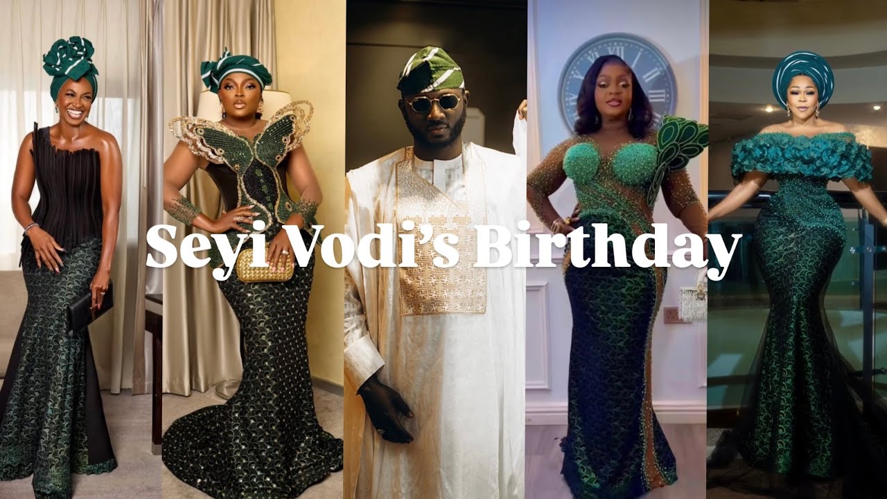 Best & Worst Dressed Celebrities At Seyi Vodi's Lavish 50th Birthday ...