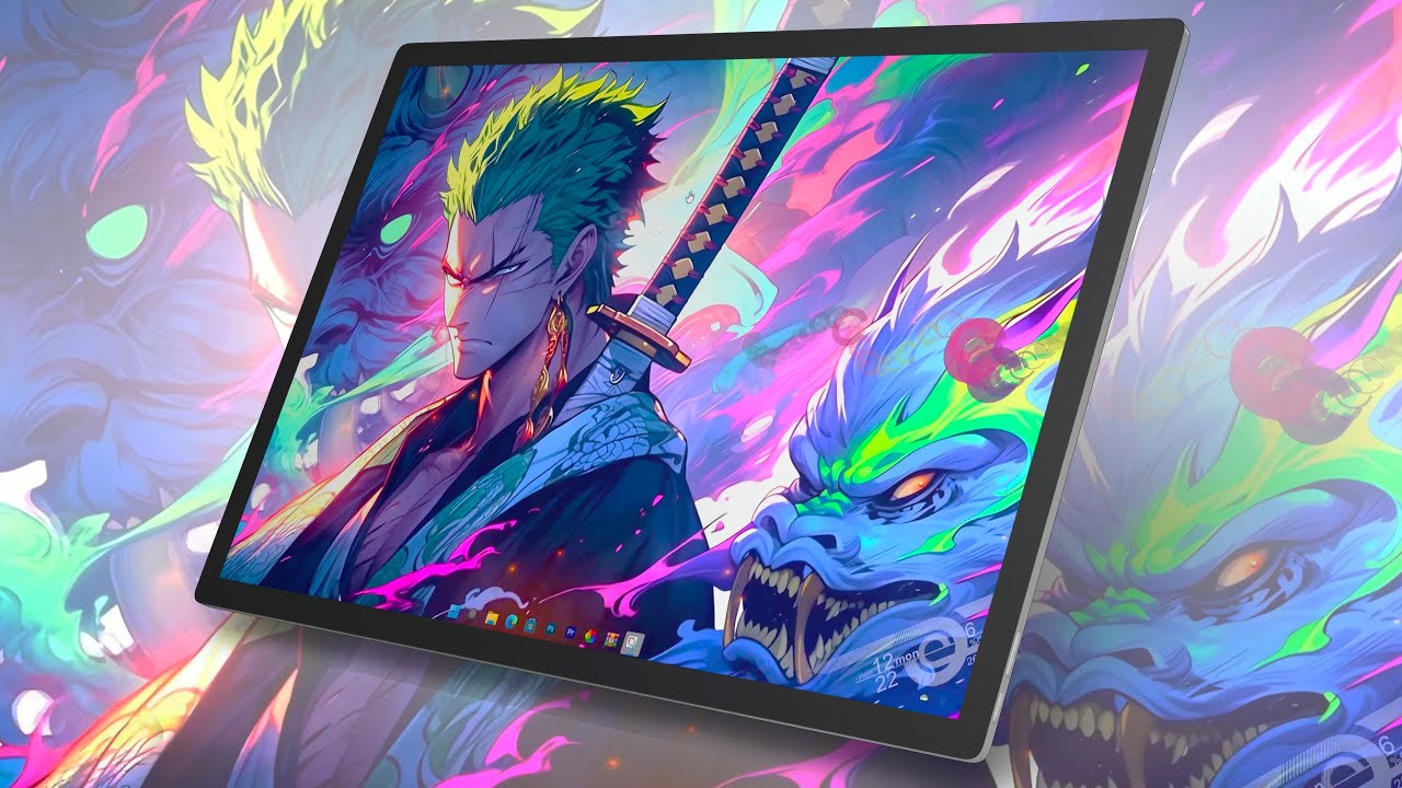 How to make your desktop look better | Upcoming Anime Themes! 🌟| Zoro ...