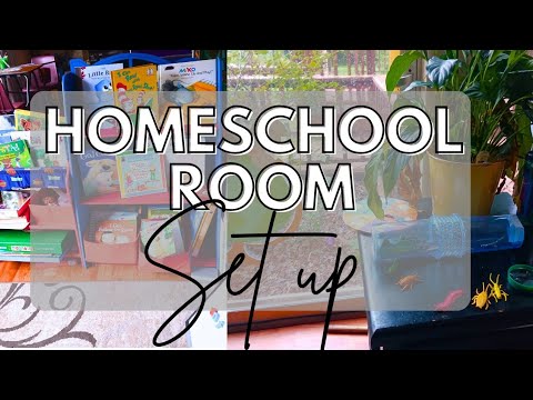 Homeschool Room Tour | PreK and First Grade Must Haves - YouTube