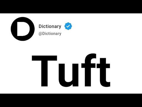 Tuft Meaning In English - YouTube