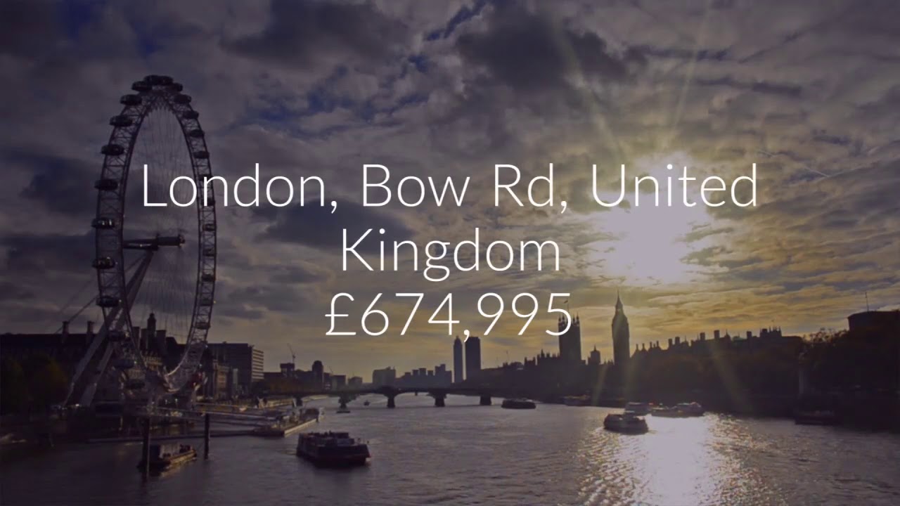 Apartment for sale in London, Bow Rd, £674,995 - YouTube