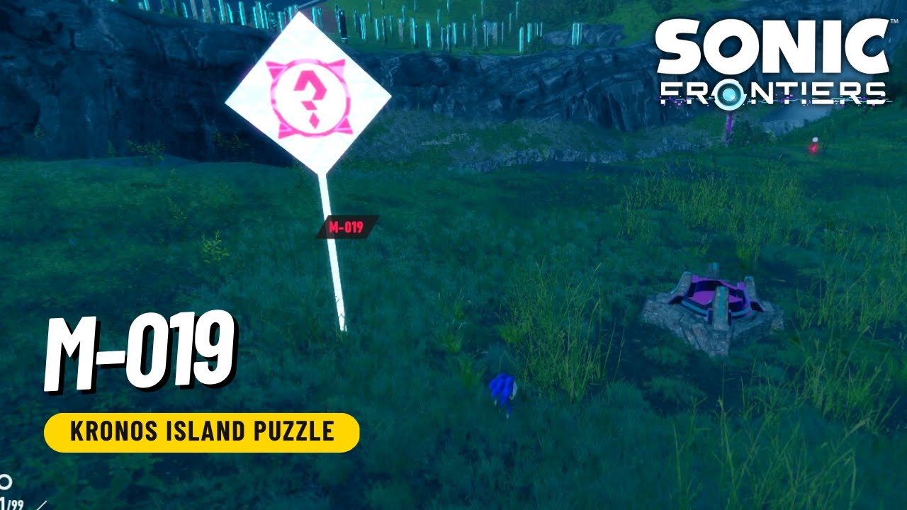 SONIC FRONTIERS - M019 KRONOS ISLAND PUZZLE - YouTube