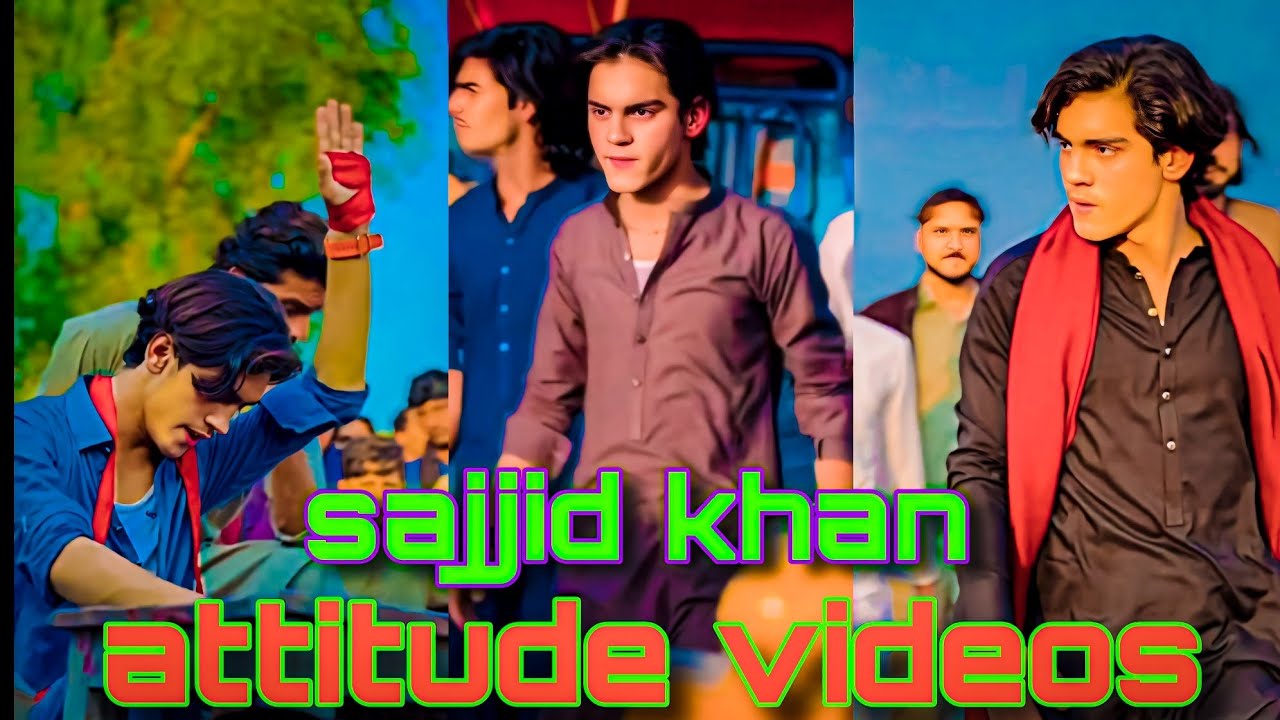 SAJJID KHAN (👑pabbi king👑) attitude videos | tiktok videos | 2024 - YouTube