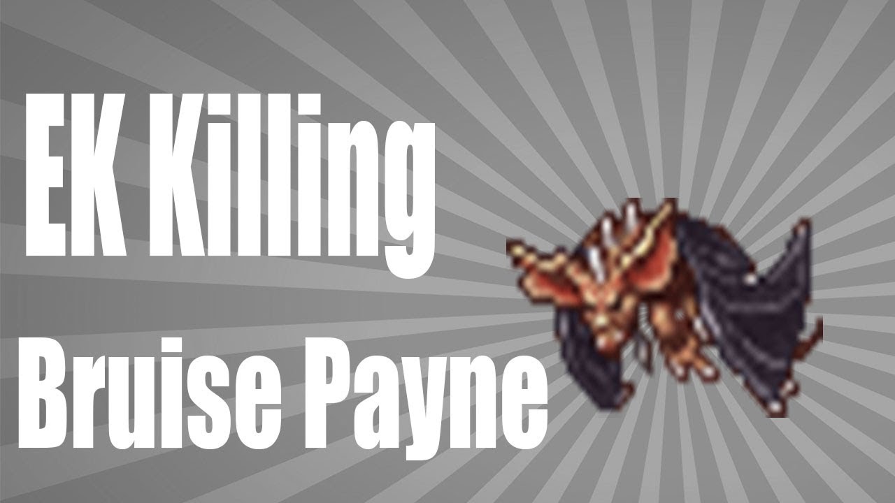 EK killing Bruise Payne Mutated Bat boss - YouTube