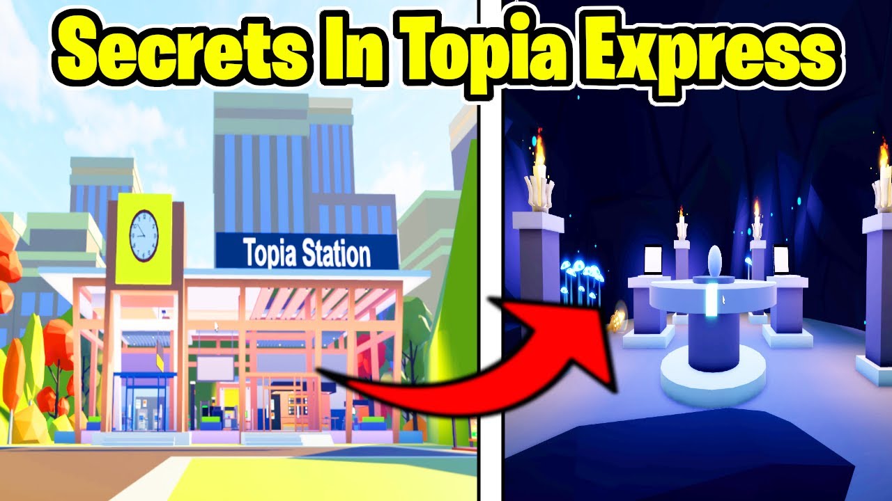 New Secret Location In Topia Express In Roblox Livetopia Land Trips ...