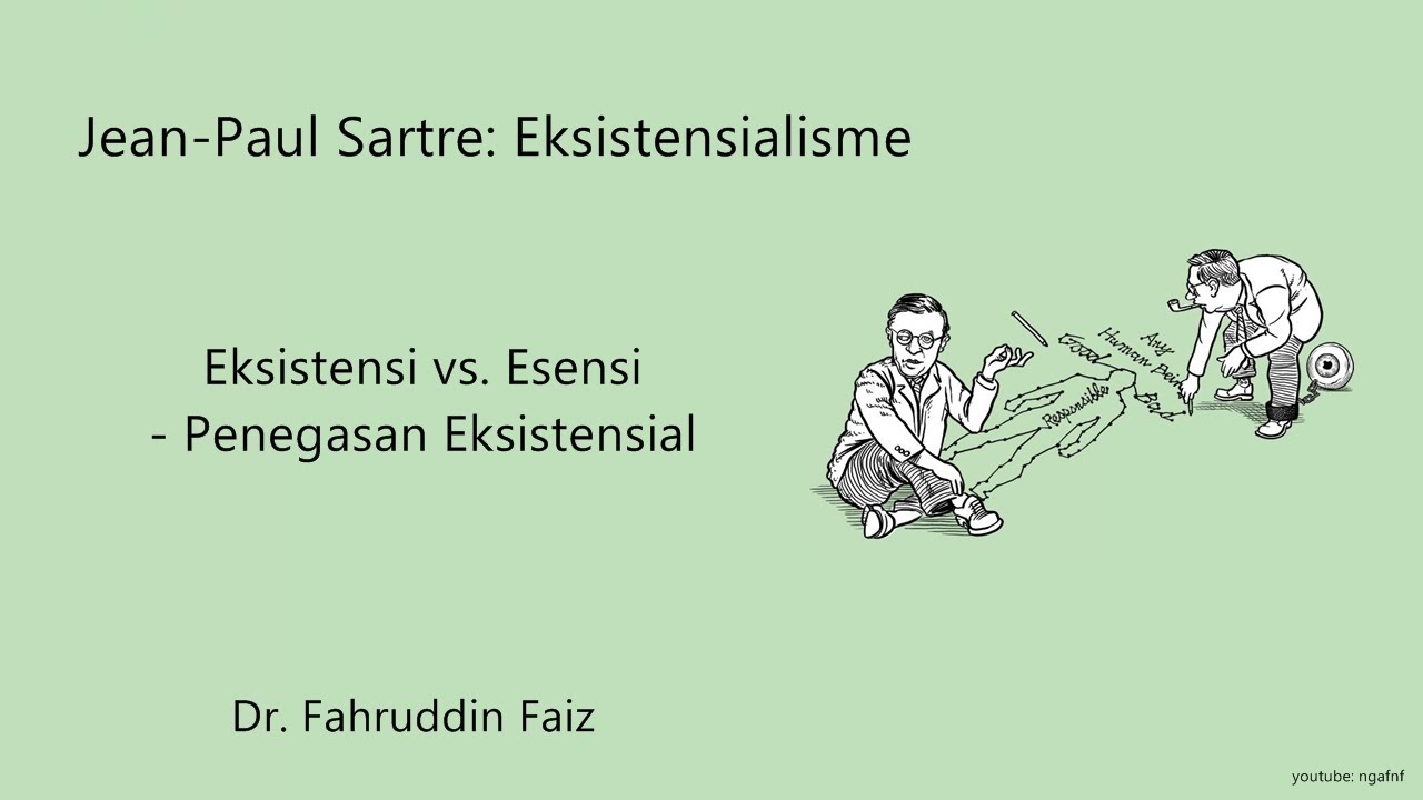 Teori Antara Eksistensi & Esensinya Jean-Paul Sartre - YouTube