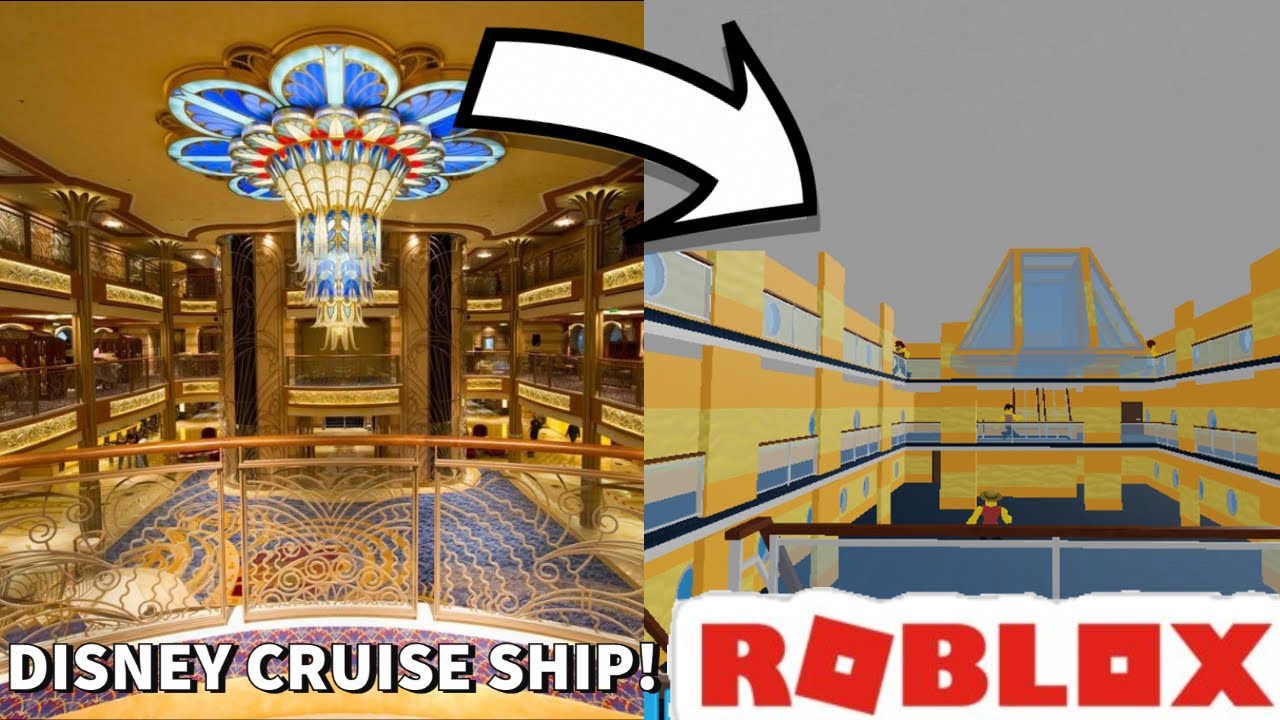 I Built a DISNEY CRUISE SHIP on Roblox Cruise Ship Tycoon (Titanic ship ...