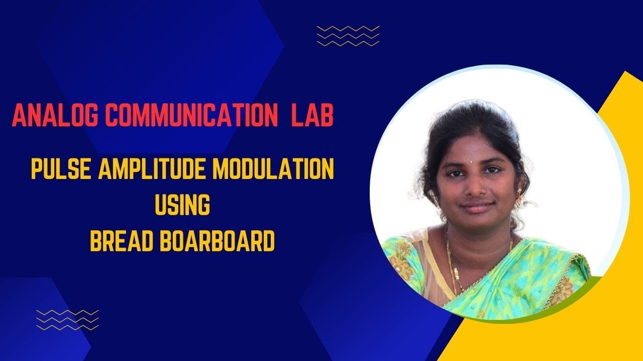 Pulse Amplitude Modulation Experiment# using bread board# Analog ...