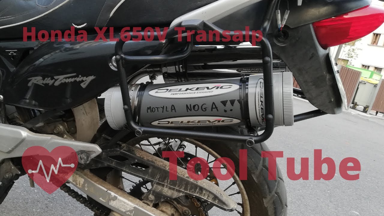 #03 Honda Xl650V Transalp - Tool Tube- Toolbox - YouTube