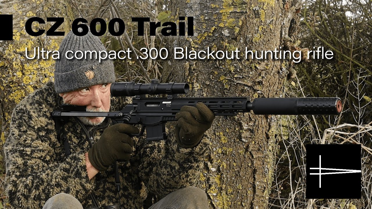 CZ 600 Trail 300 Blackout - Tiny Rifle, Tiny Groups? - YouTube