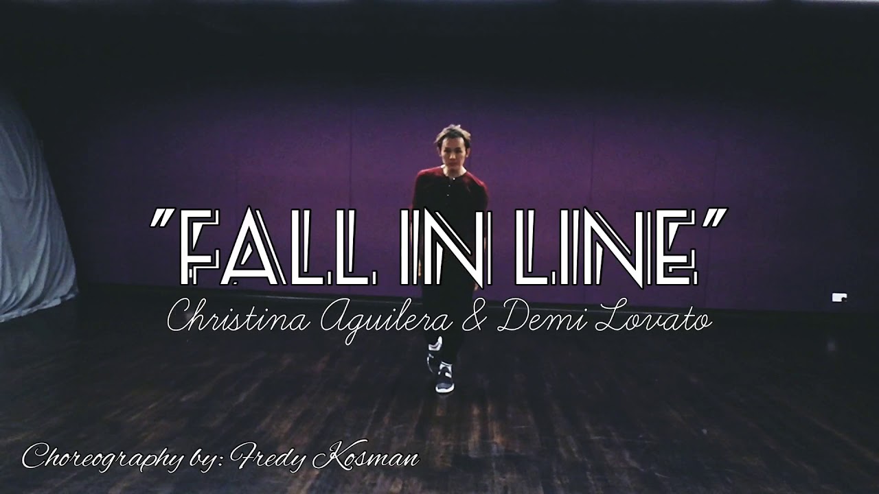 Christina Aguilera - Fall In Line ( ft. Demi Lovato) - YouTube