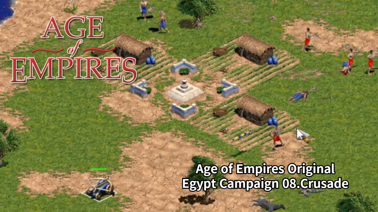 Age of Empires 1 Original : Egypt Campaign 08.Crusade (Hardest) - YouTube
