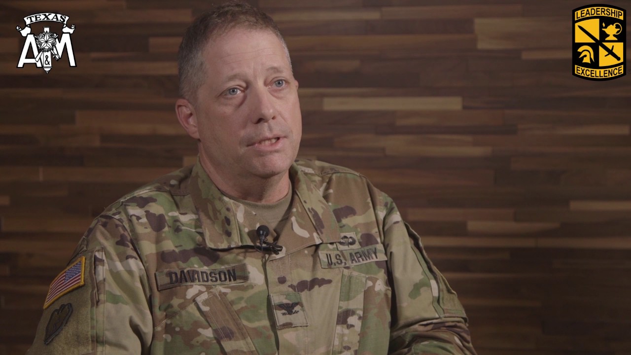 New Lieutenant Series: Colonel Davidson - YouTube