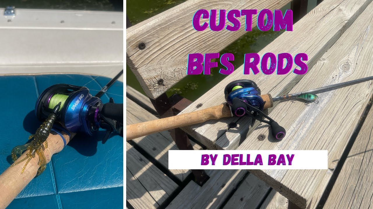 Unboxing Custom BFS Rods from Della Bay (Bait Finesse System) - YouTube