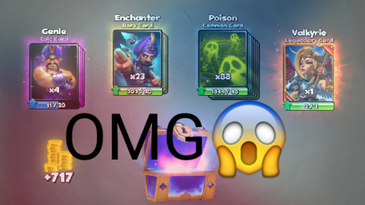 New Legendary Card Valkyrie Unlocked from store then from magical chest ...