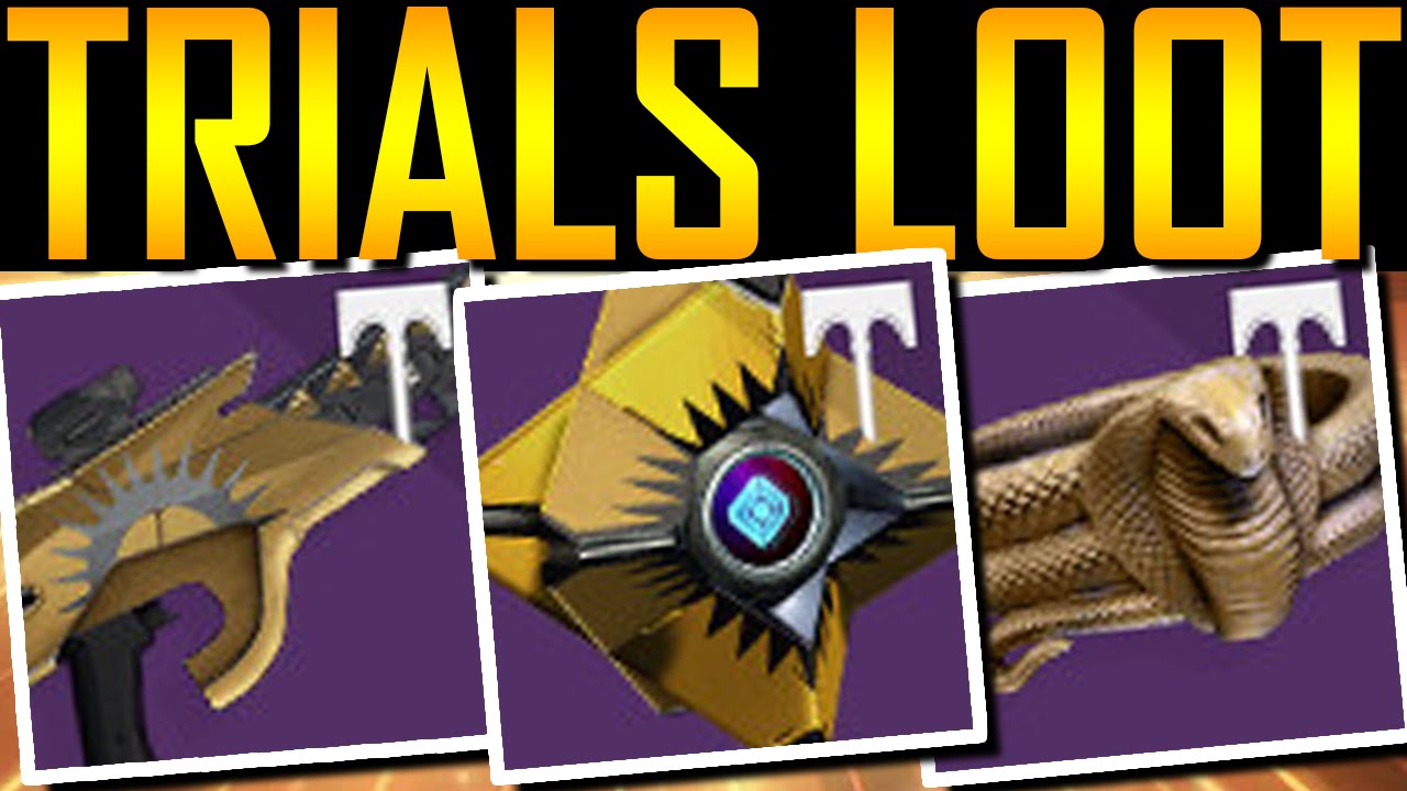 Destiny - NEW TRIALS LOOT! - YouTube