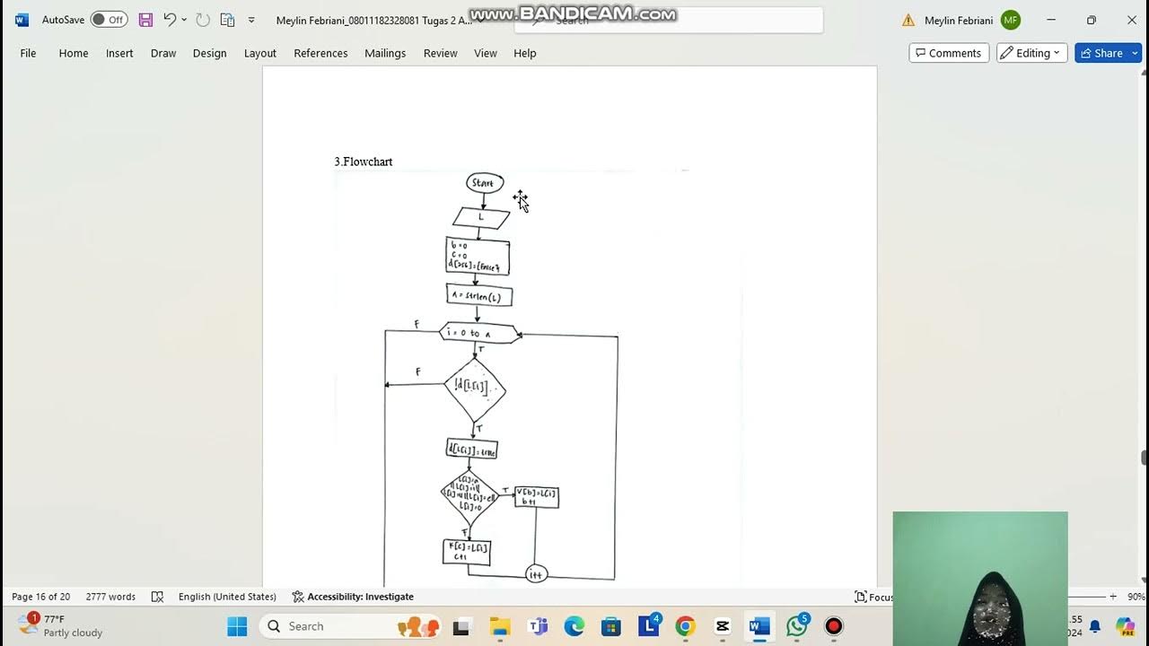Tugas Algoritma dan Pemrograman materi array No. 3 (Part 1) - YouTube