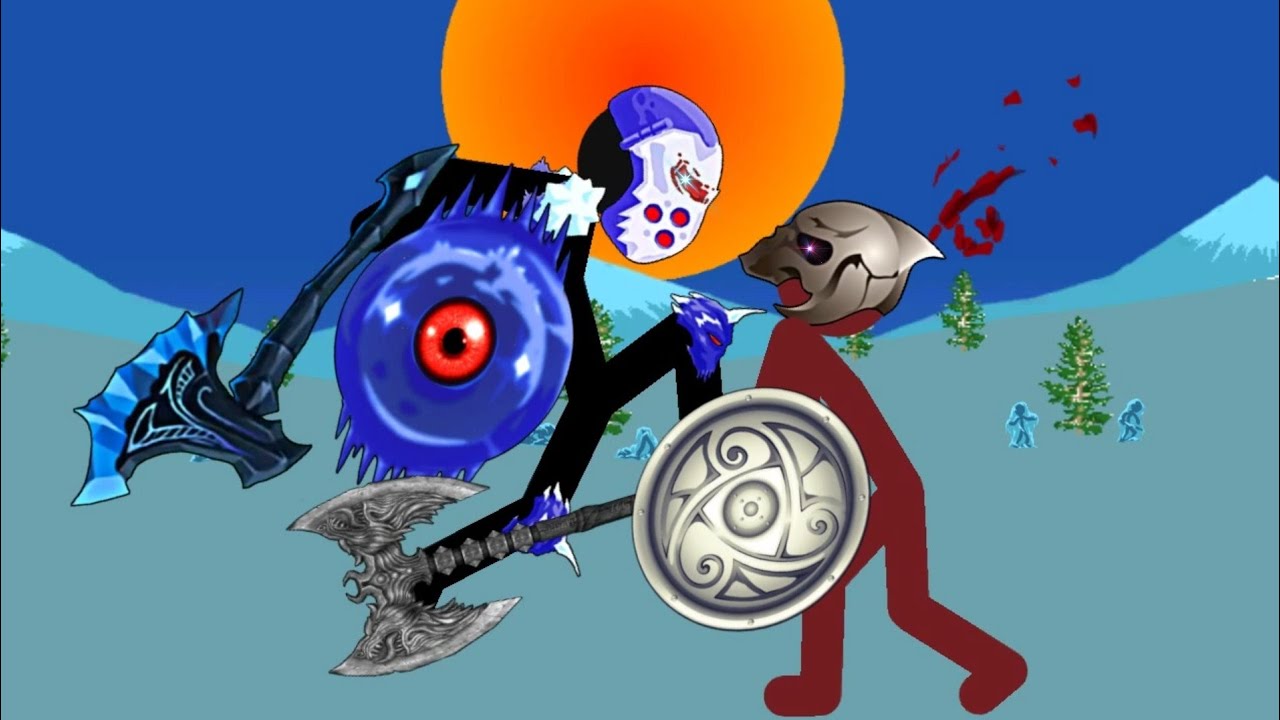 Ice griffon vs Red final boss / animation - YouTube