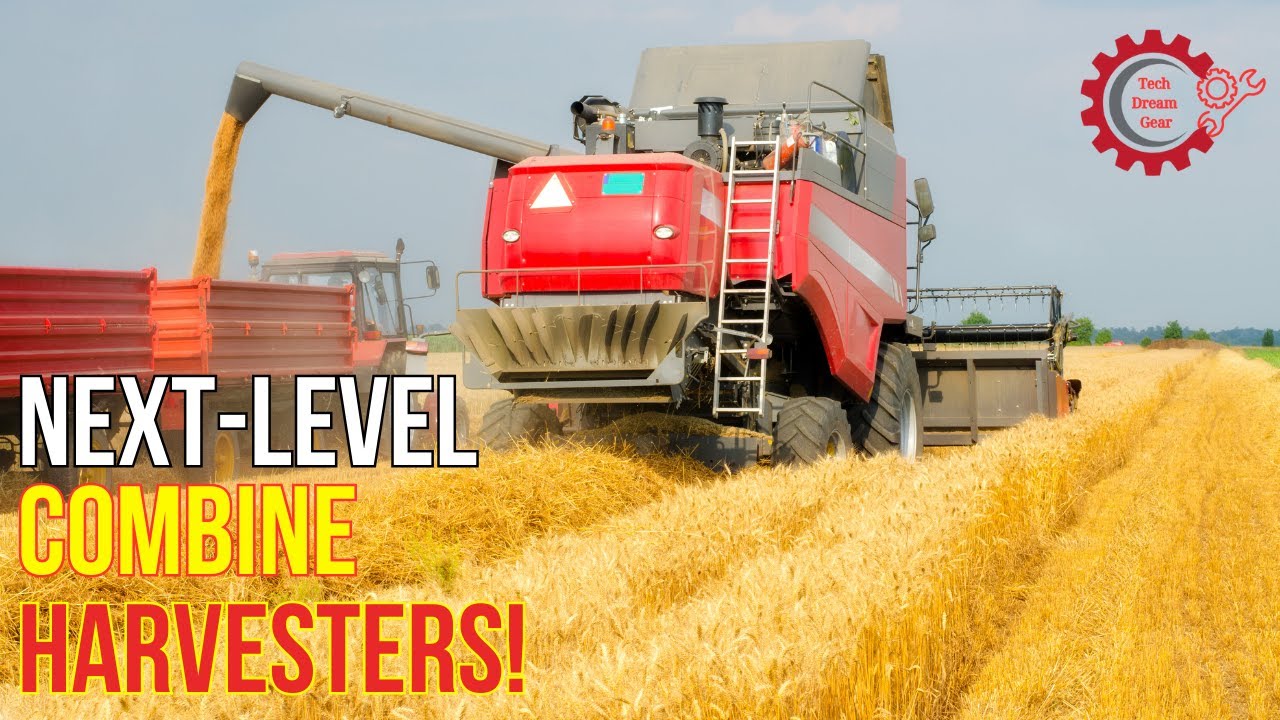 How Combine Harvesters Are Transforming the Harvesting Game! - YouTube