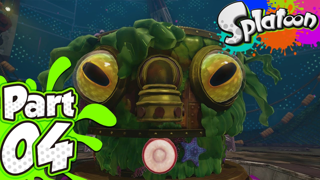 Splatoon - Part 4 - The Dreaded Octonozzle - YouTube