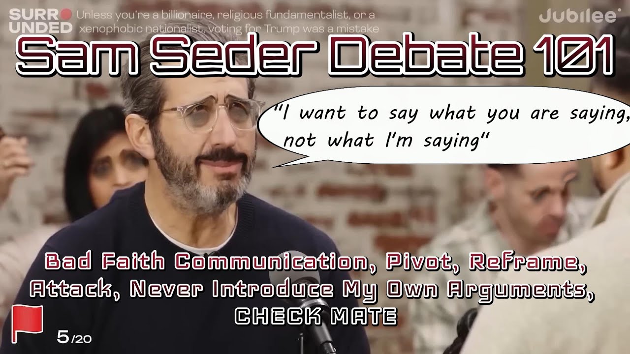 Sam Seder Types And How They Argue - Featuring Matt Walsh And KewlV1C # ...