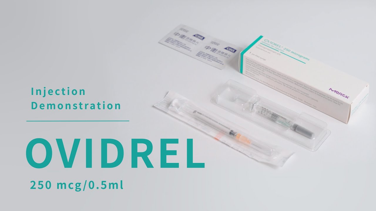 【Injection Demonstration】Ovidrel 250 mcg / 0.5ml - YouTube