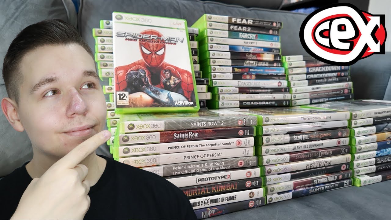 How Much Is My XBOX 360 Collection Worth At CEX? - YouTube