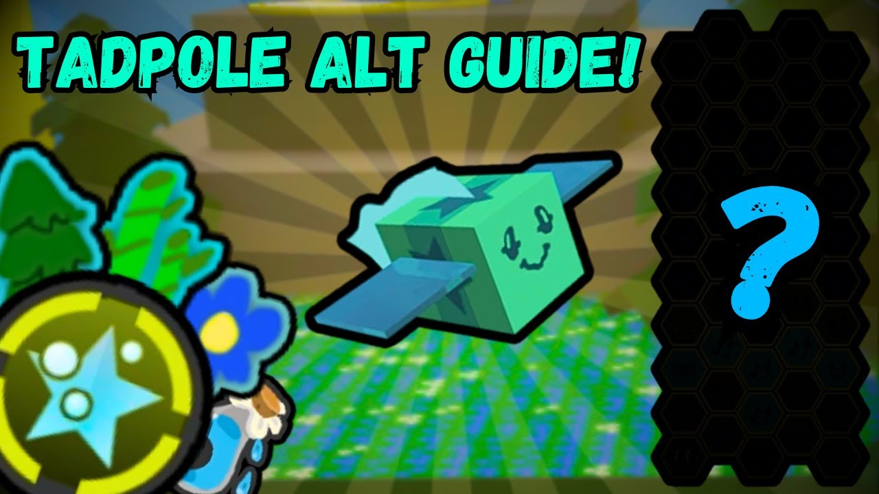 The Ultimate 2025 Tadpole Alt Guide | Bee Swarm Simulator - YouTube
